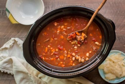 Slow Cooker Hearty Italian Beef Soup - The Magical Slow Cooker
