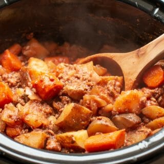 Slow Cooker Poor Man's Stew - The Magical Slow Cooker