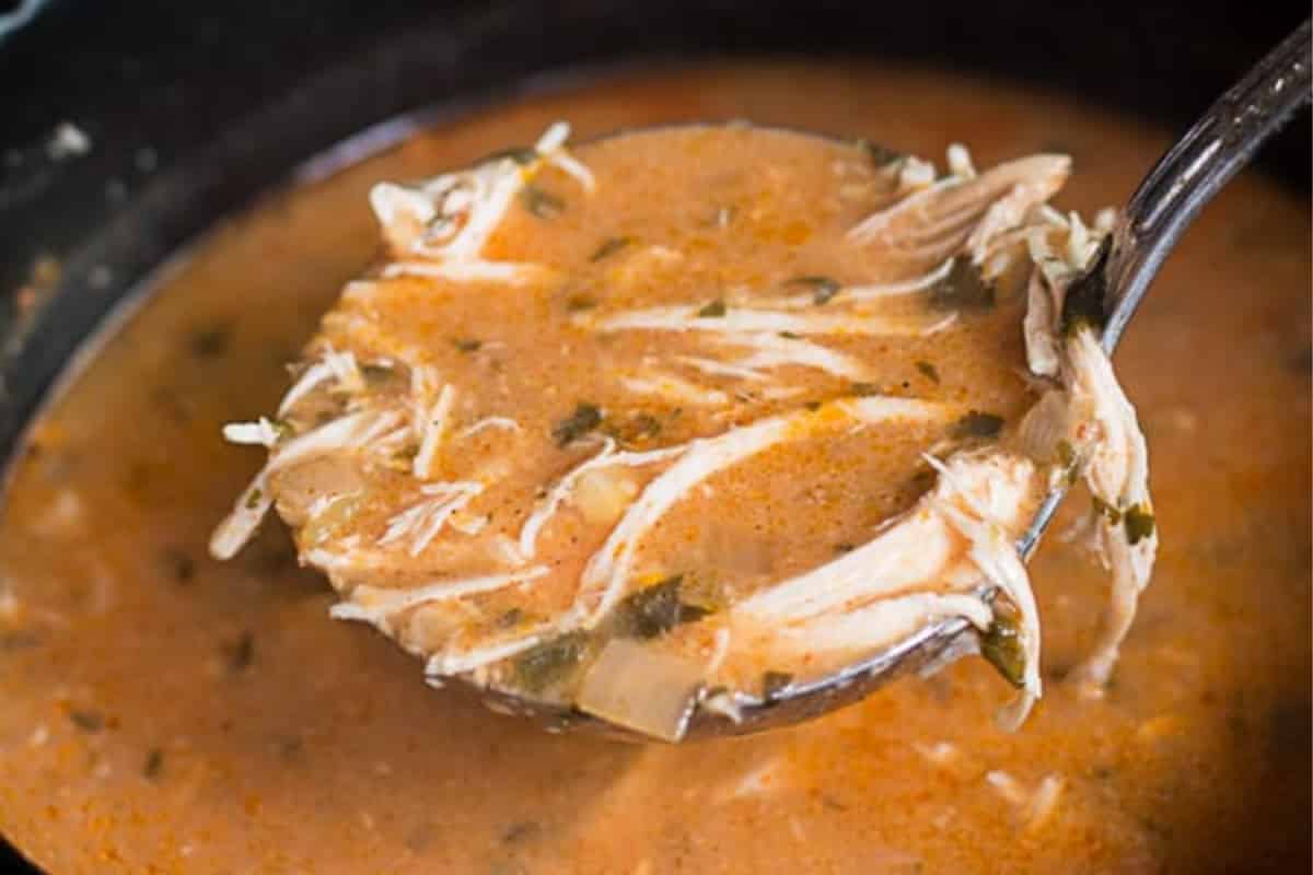Slow Cooker Chicken Enchilada Soup {Freezer Meal Friendly} - The ...
