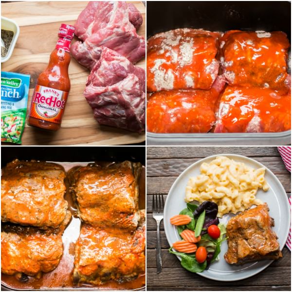 Slow Cooker Buffalo Baby Back Ribs - The Magical Slow Cooker