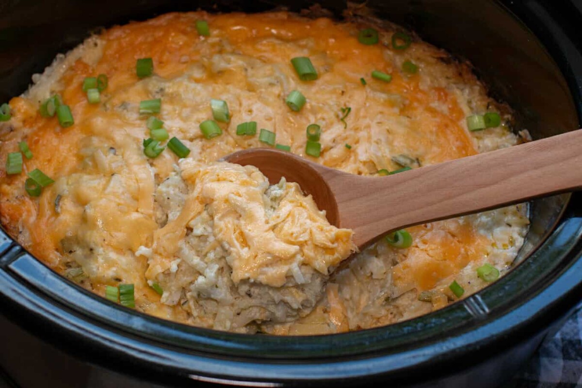 Slow Cooker Party Potatoes - The Magical Slow Cooker