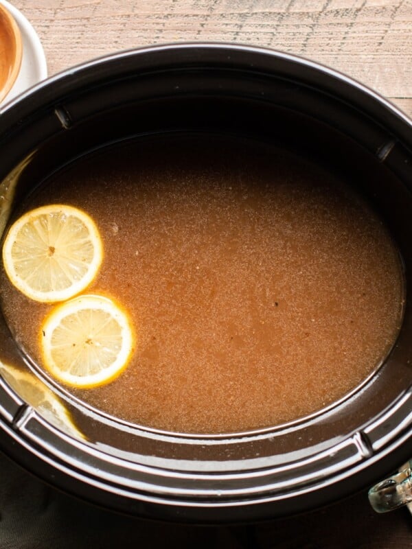 Slow Cooker Beef Bone Broth - The Magical Slow Cooker