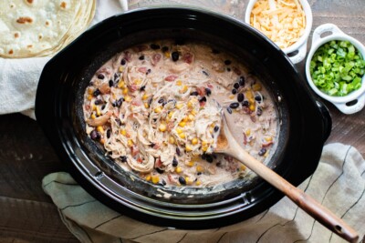 Slow Cooker Fiesta Chicken - The Magical Slow Cooker