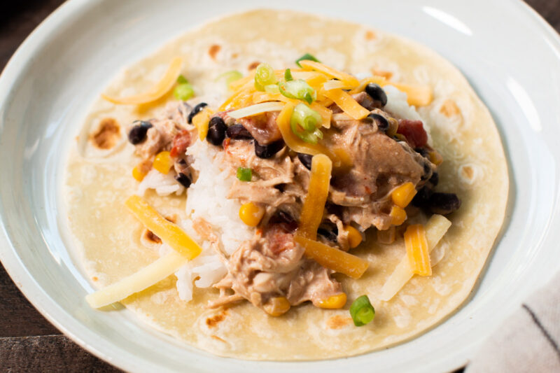 Slow Cooker Fiesta Chicken - The Magical Slow Cooker