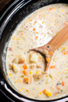 Slow Cooker Turkey Chowder - The Magical Slow Cooker