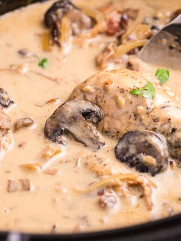 Slow Cooker Chicken Marsala - The Magical Slow Cooker