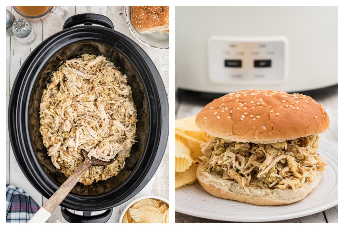 Ohio Chicken Sandwiches - The Magical Slow Cooker