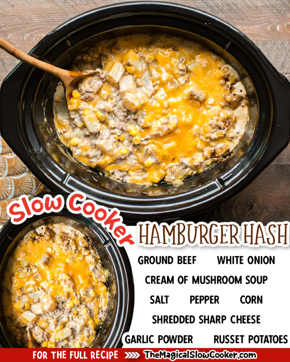 Slow Cooker Hamburger Hash - The Magical Slow Cooker