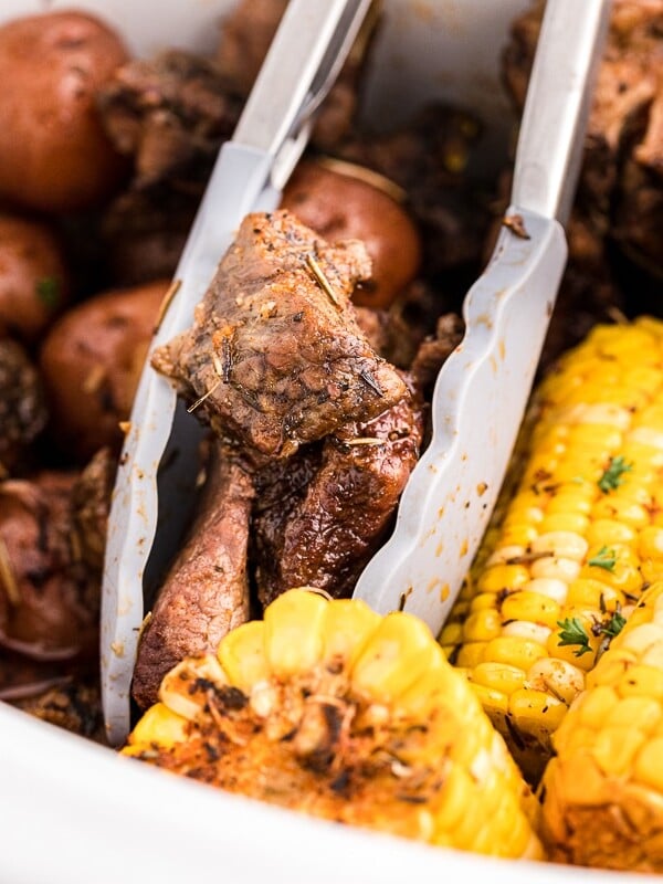 Slow Cooker Steak, Potatoes, and Corn - The Magical Slow Cooker