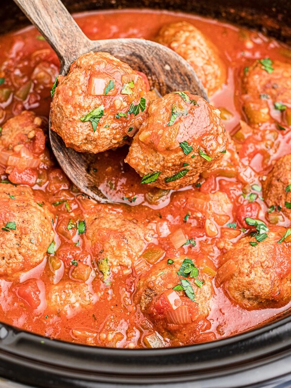 Slow Cooker Turkey Meatballs - The Magical Slow Cooker
