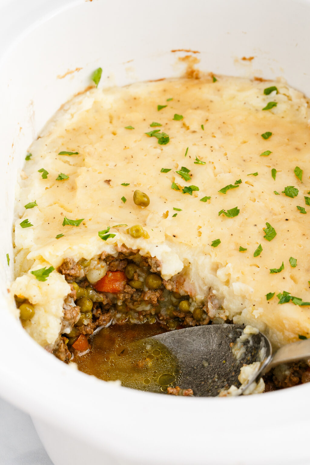 Slow Cooker Shepherd's Pie - The Magical Slow Cooker