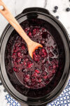 Slow Cooker Warm Berry Compote - The Magical Slow Cooker