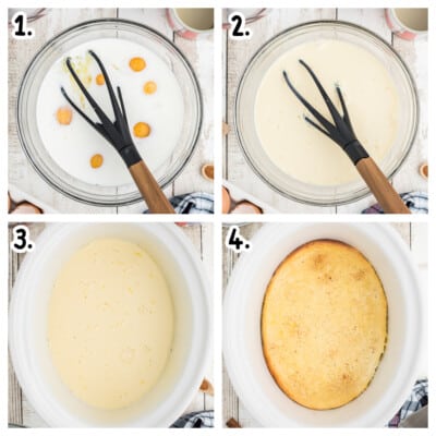 Slow Cooker Baked Custard - The Magical Slow Cooker