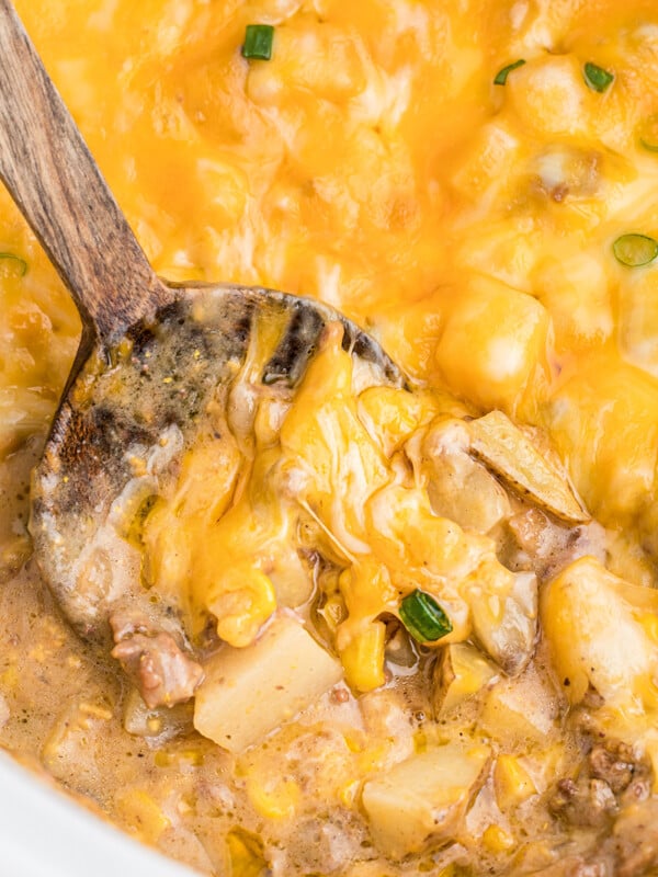 Slow Cooker Hamburger Hash - The Magical Slow Cooker