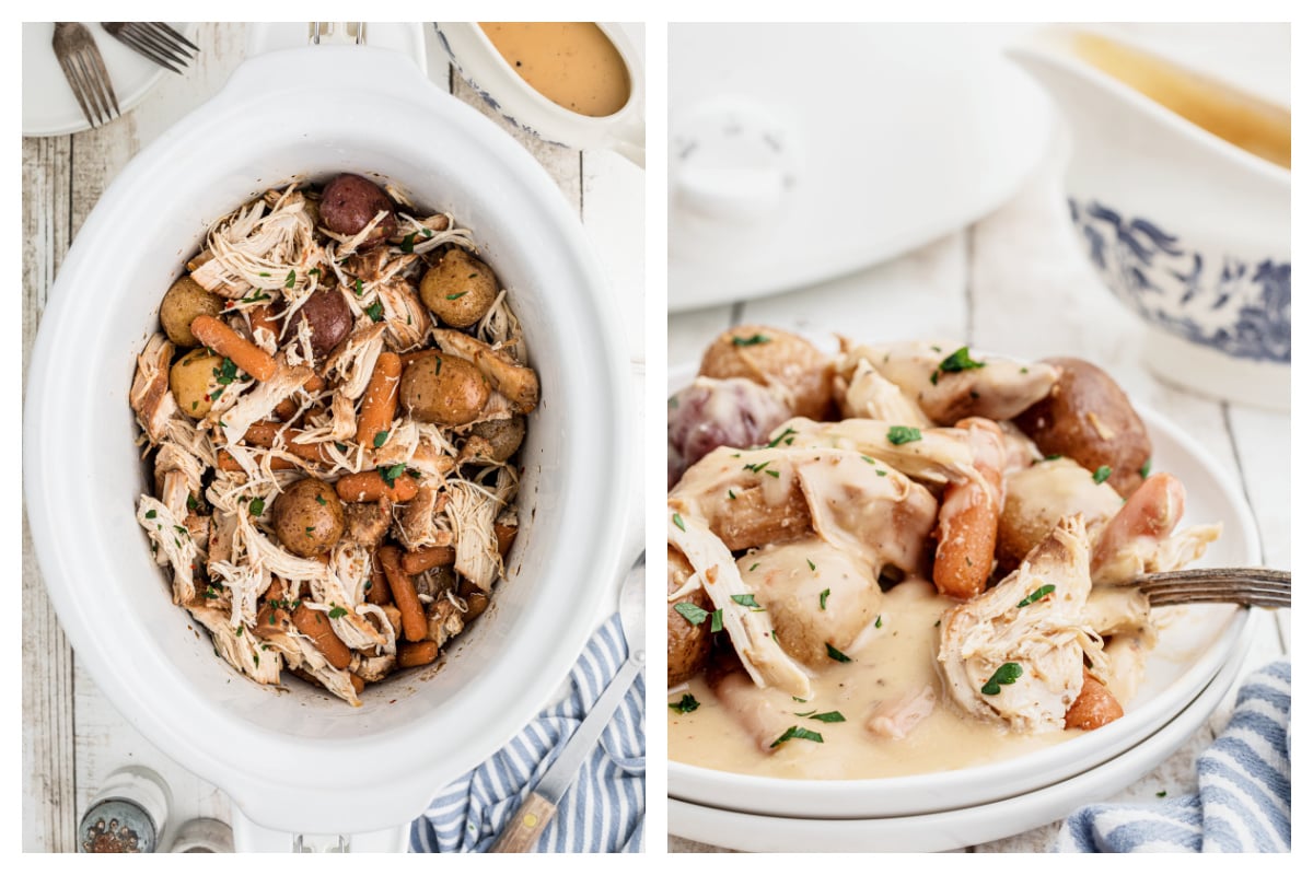 Slow Cooker Italian Chicken with Gravy - The Magical Slow Cooker