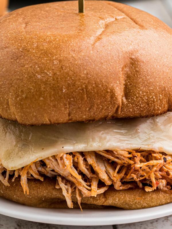 Slow Cooker Chicken Parmesan Sandwiches - The Magical Slow Cooker