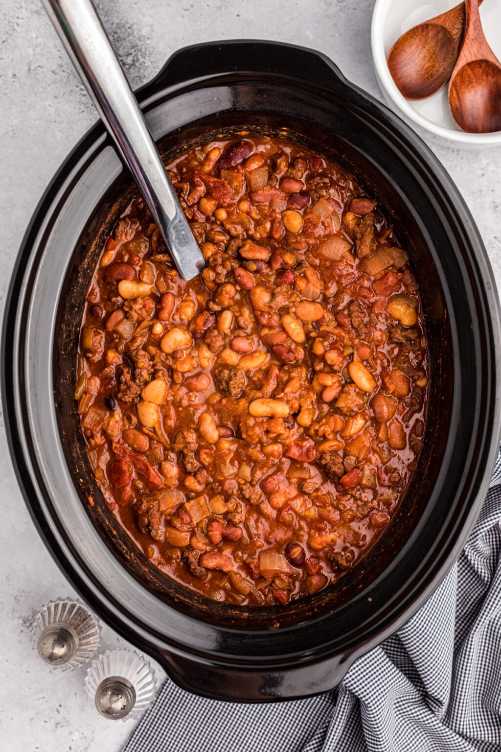 Slow Cooker 15 Bean Chili - The Magical Slow Cooker