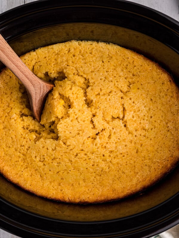 Slow Cooker Corn Casserole - The Magical Slow Cooker