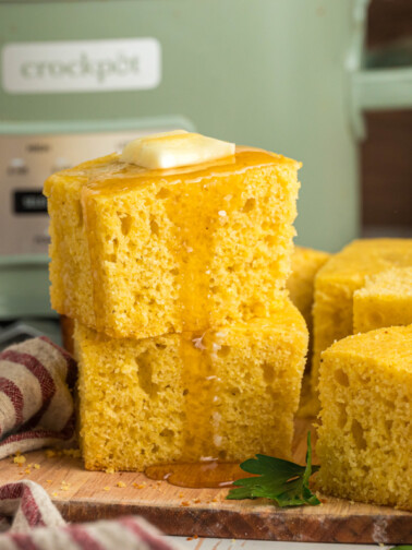 Slow Cooker Cornbread - The Magical Slow Cooker