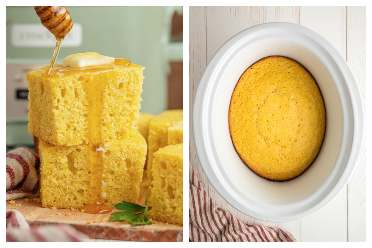 Slow Cooker Cornbread - The Magical Slow Cooker