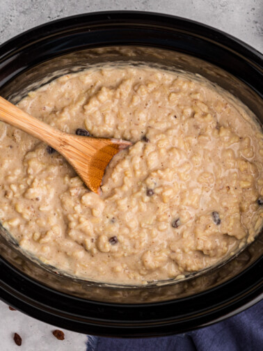Slow Cooker Rice Pudding - The Magical Slow Cooker
