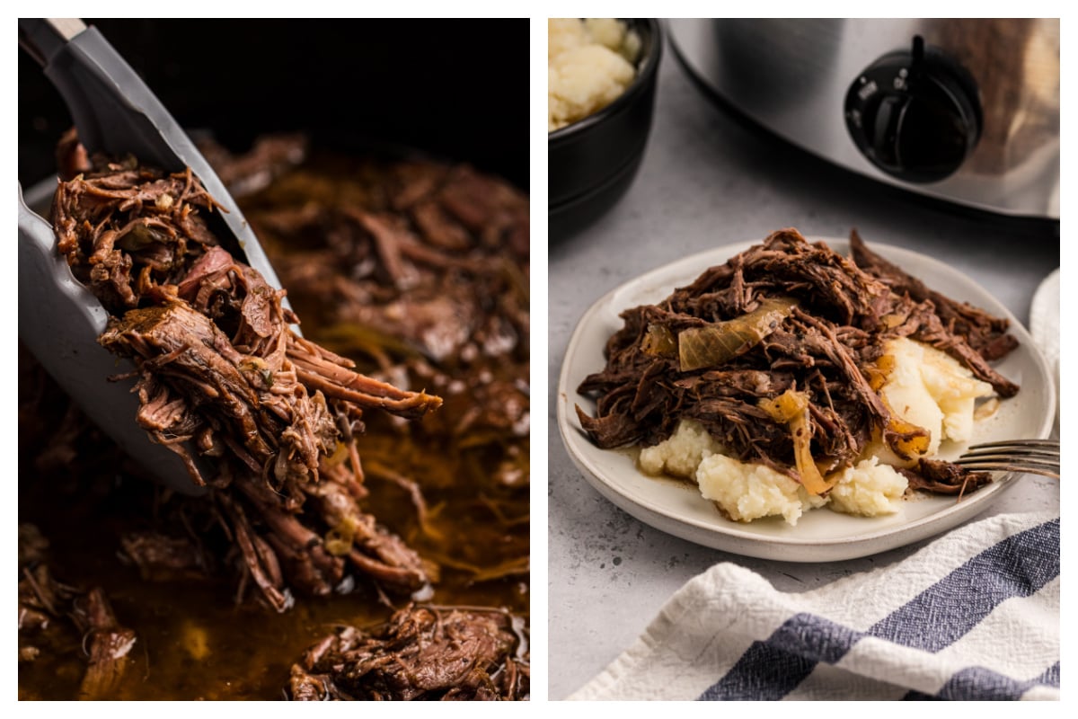 Slow Cooker Balsamic Beef Pot Roast - The Magical Slow Cooker