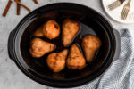 Slow Cooker Poached Pears - The Magical Slow Cooker