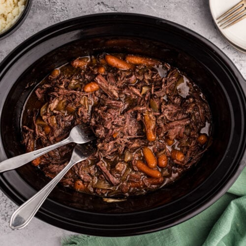 Slow Cooker 3 Packet Pot Roast - The Magical Slow Cooker