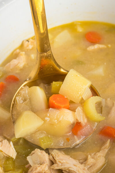 Slow Cooker Chicken Stew - One pot wonder - The Magical Slow Cooker