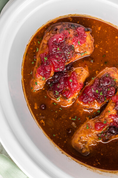 Cranberry Chicken - The Magical Slow Cooker