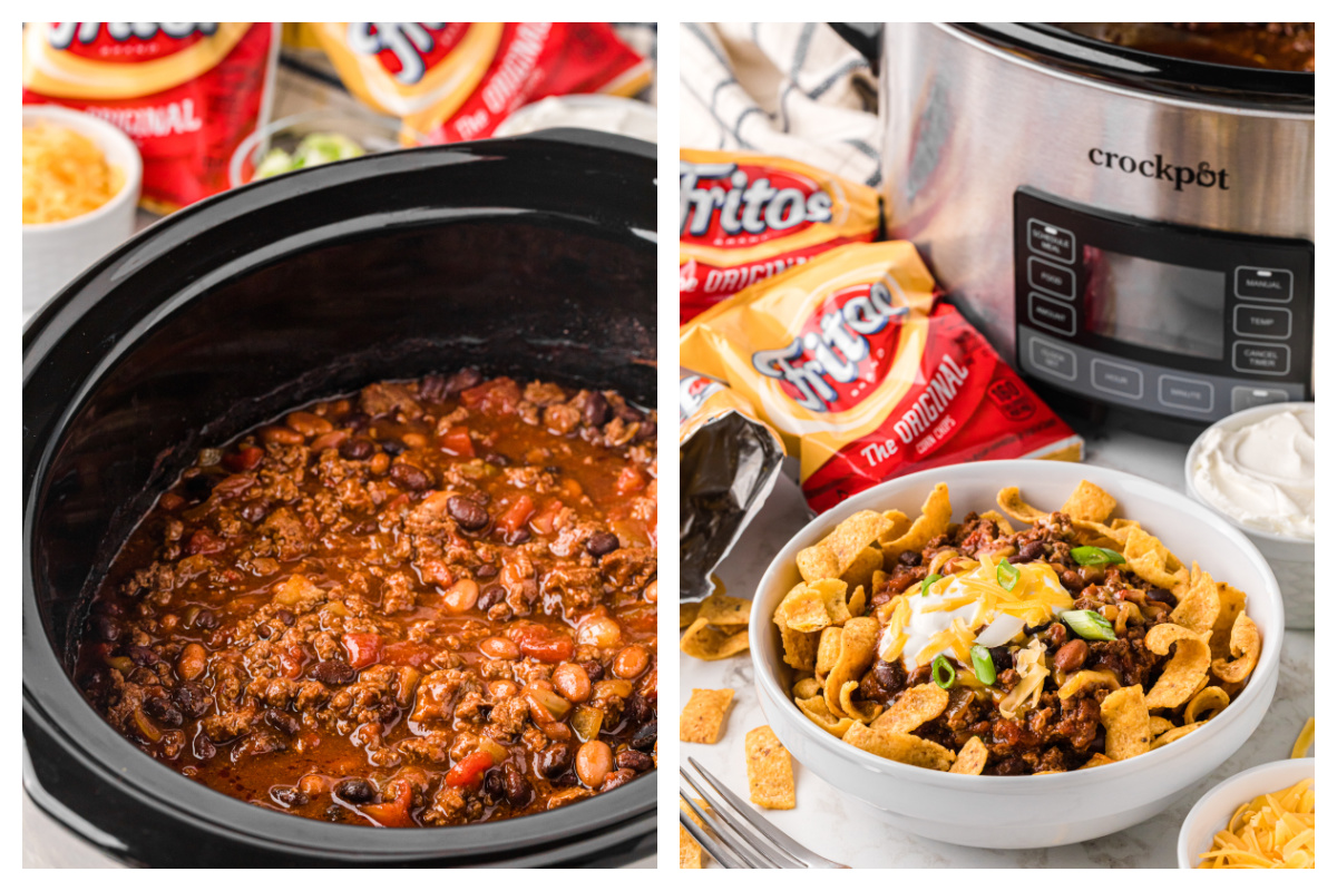 Frito Pies - The Magical Slow Cooker