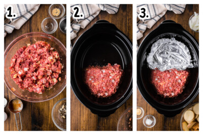 Hobo Dinner in the Slow Cooker - The Magical Slow Cooker