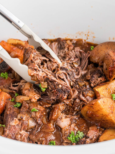 Slow Cooker Italian Pot Roast - The Magical Slow Cooker