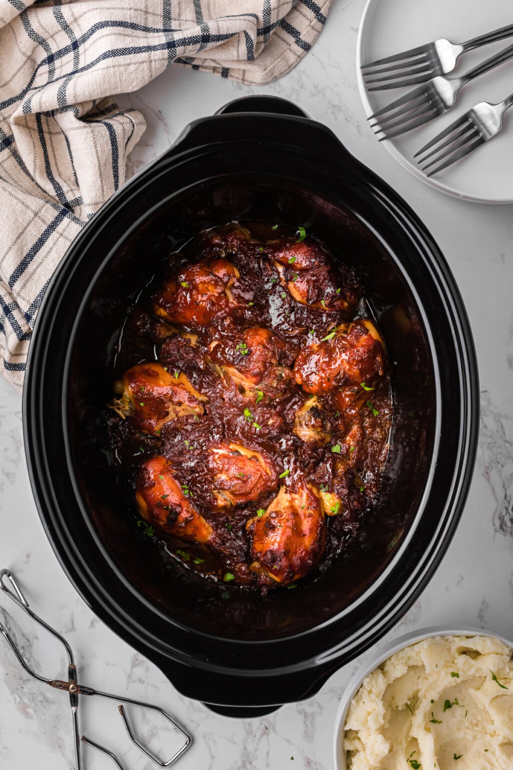 Slow Cooker Chicken in a Hurry - The Magical Slow Cooker