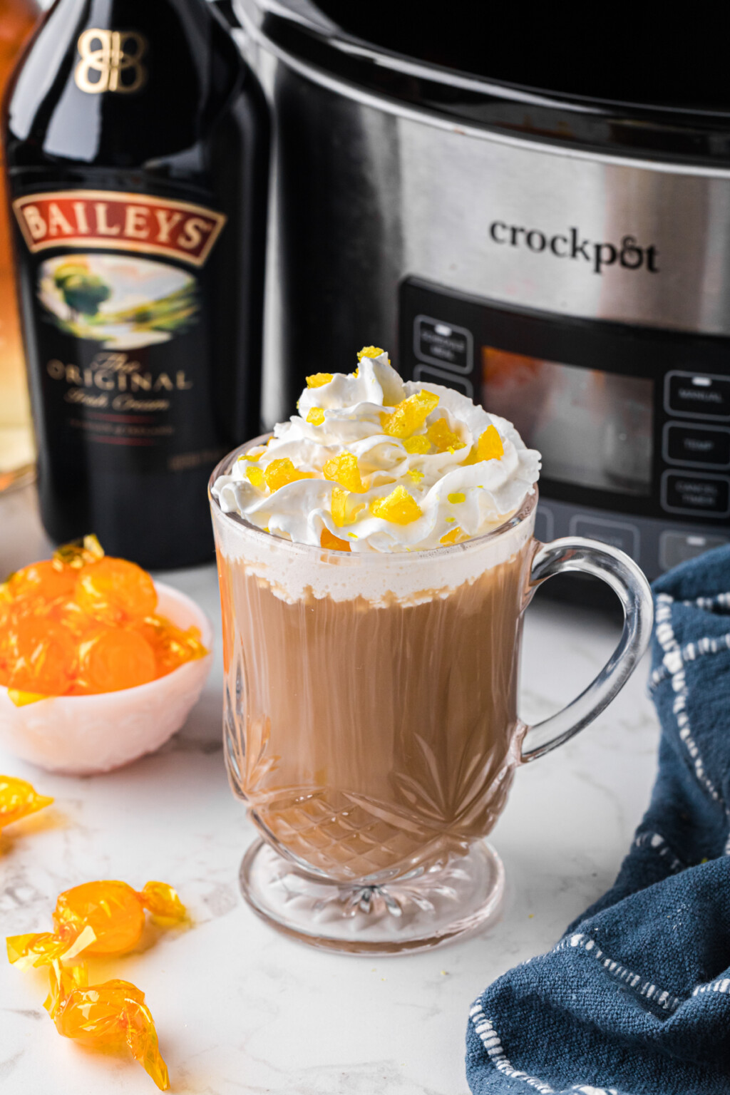 Slow Cooker Hot Buttered Rum Coffee (for a crowd) - The Magical Slow Cooker