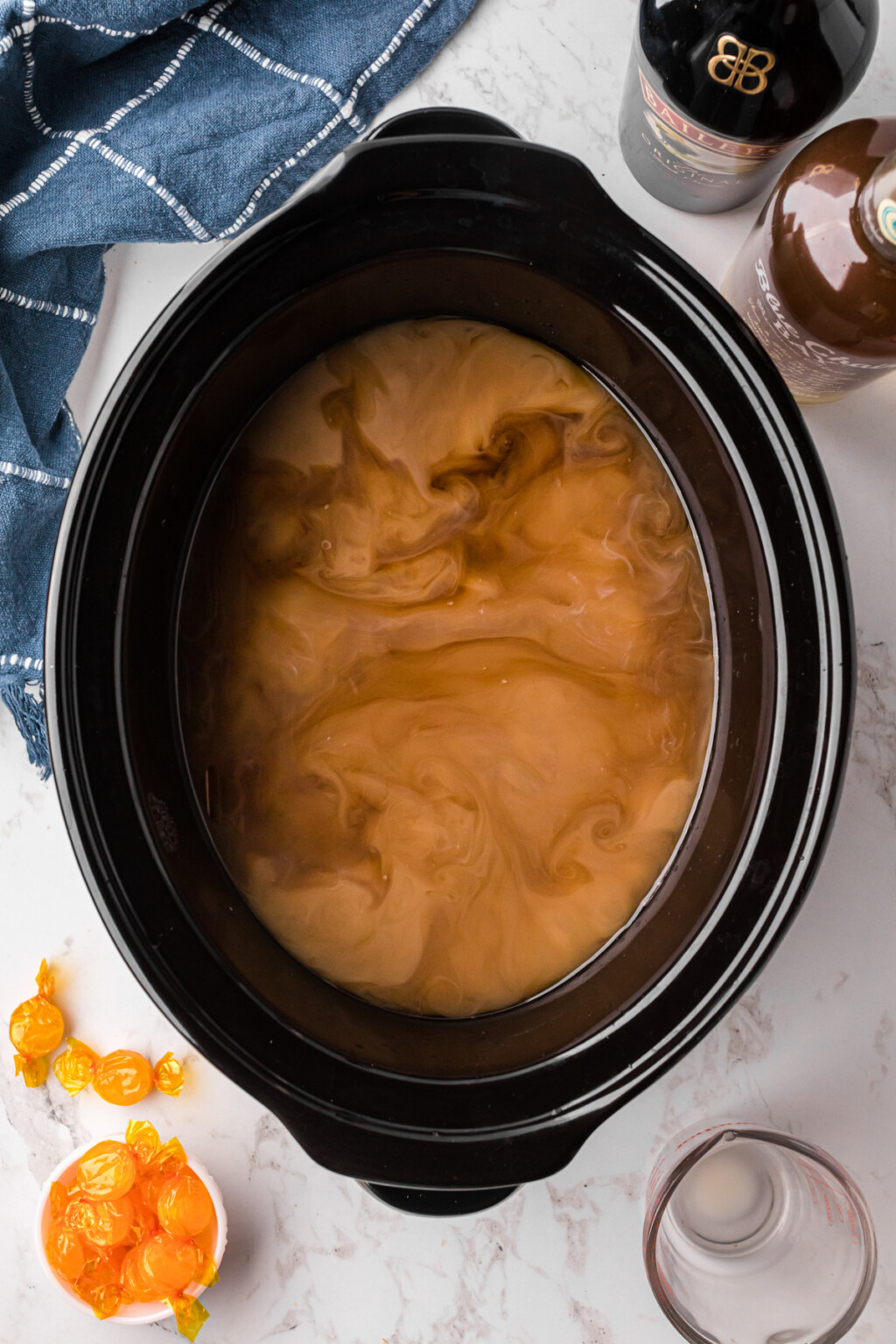 Slow Cooker Hot Buttered Rum Coffee (for a crowd) - The Magical Slow Cooker