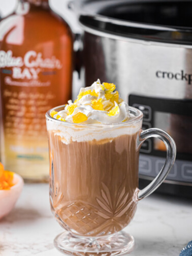 Slow Cooker Hot Buttered Rum Coffee (for a crowd) - The Magical Slow Cooker