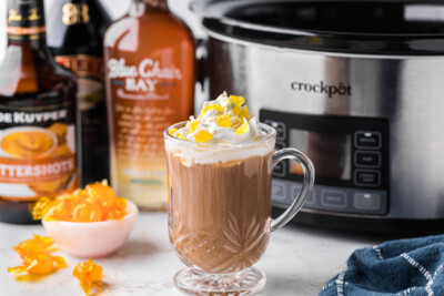 Slow Cooker Hot Buttered Rum Coffee (for a crowd) - The Magical Slow Cooker
