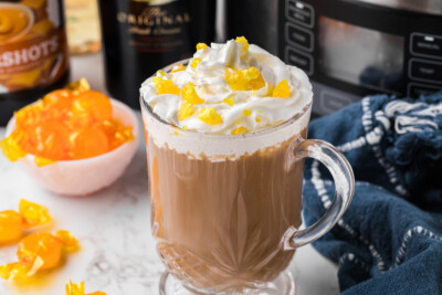 Slow Cooker Hot Buttered Rum Coffee (for a crowd) - The Magical Slow Cooker