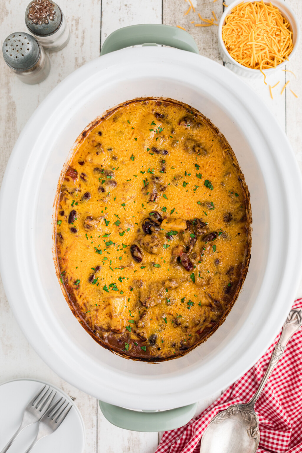 Slow Cooker Lumberjack Casserole - The Magical Slow Cooker