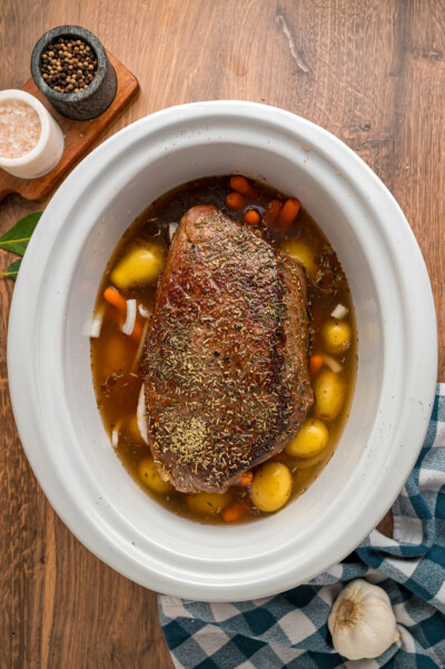 Slow Cooker Rump Roast - The Magical Slow Cooker