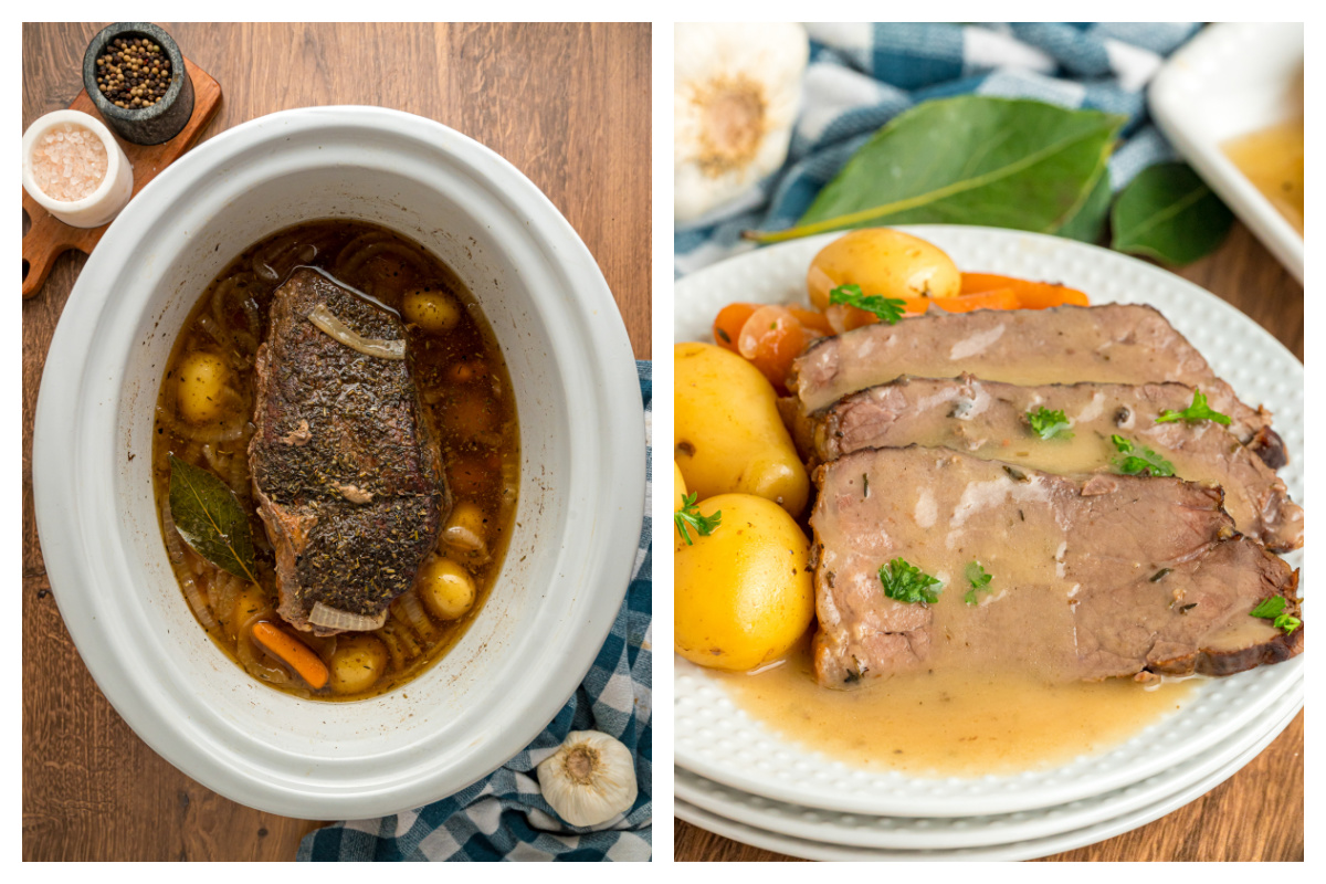 Slow Cooker Rump Roast - The Magical Slow Cooker