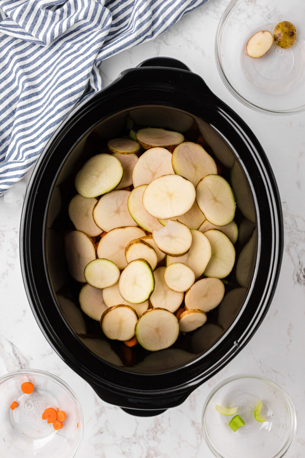 Amish Six Layer Dinner - The Magical Slow Cooker