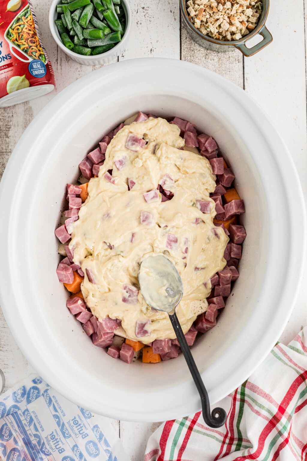 Slow Cooker Christmas Casserole - The Magical Slow Cooker