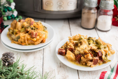 Slow Cooker Christmas Casserole - The Magical Slow Cooker
