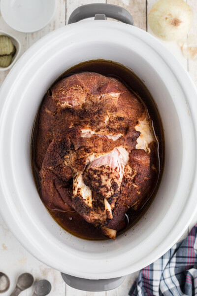 Slow Cooker Pulled Ham - The Magical Slow Cooker
