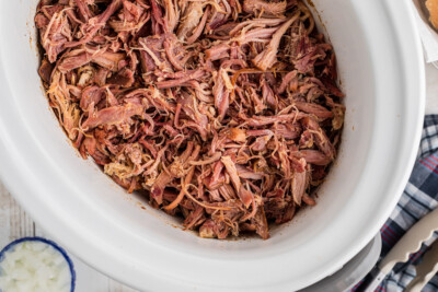 Slow Cooker Pulled Ham - The Magical Slow Cooker