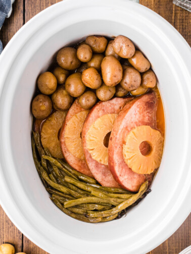 Crockpot Spiral Ham - The Magical Slow Cooker
