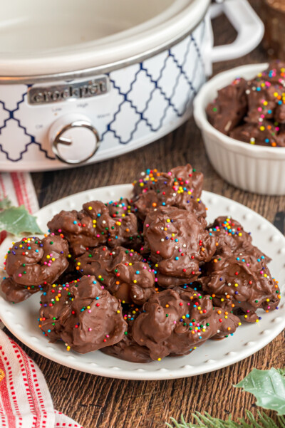 Slow Cooker Turtles {with Rolo's} - The Magical Slow Cooker