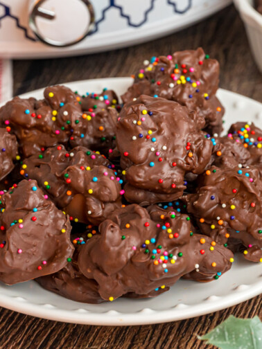 Slow Cooker Turtles {with Rolo's} - The Magical Slow Cooker